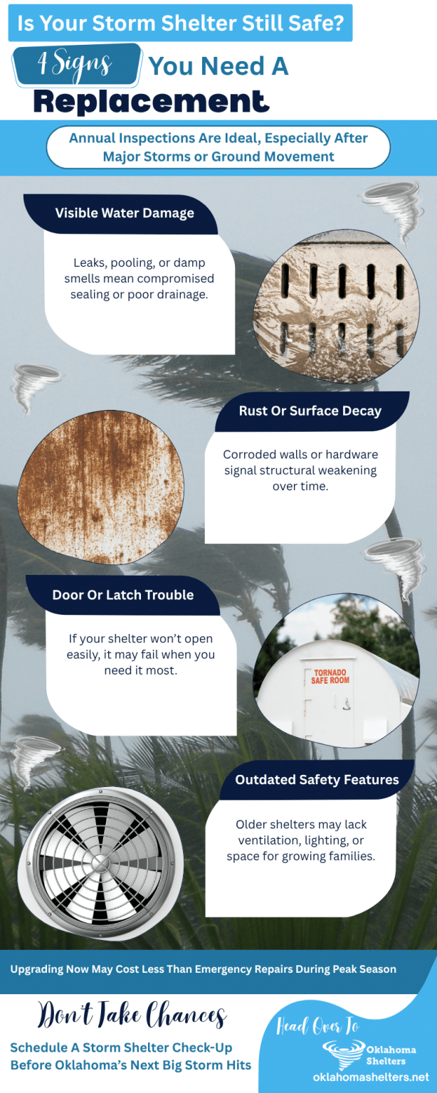 Is Your Storm Shelter Still Safe? 4 Signs You Need A Replacement ...